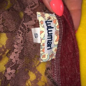 Lulumari | Tops | Lulumari Euc Lacey Embroidered | Poshmark